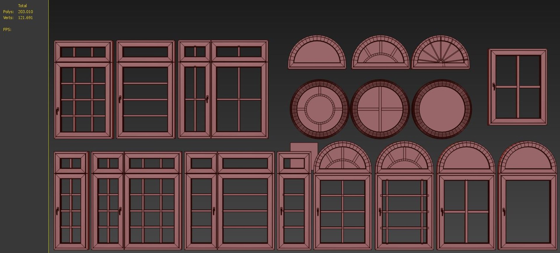 Window 3D Model - TurboSquid 1389001