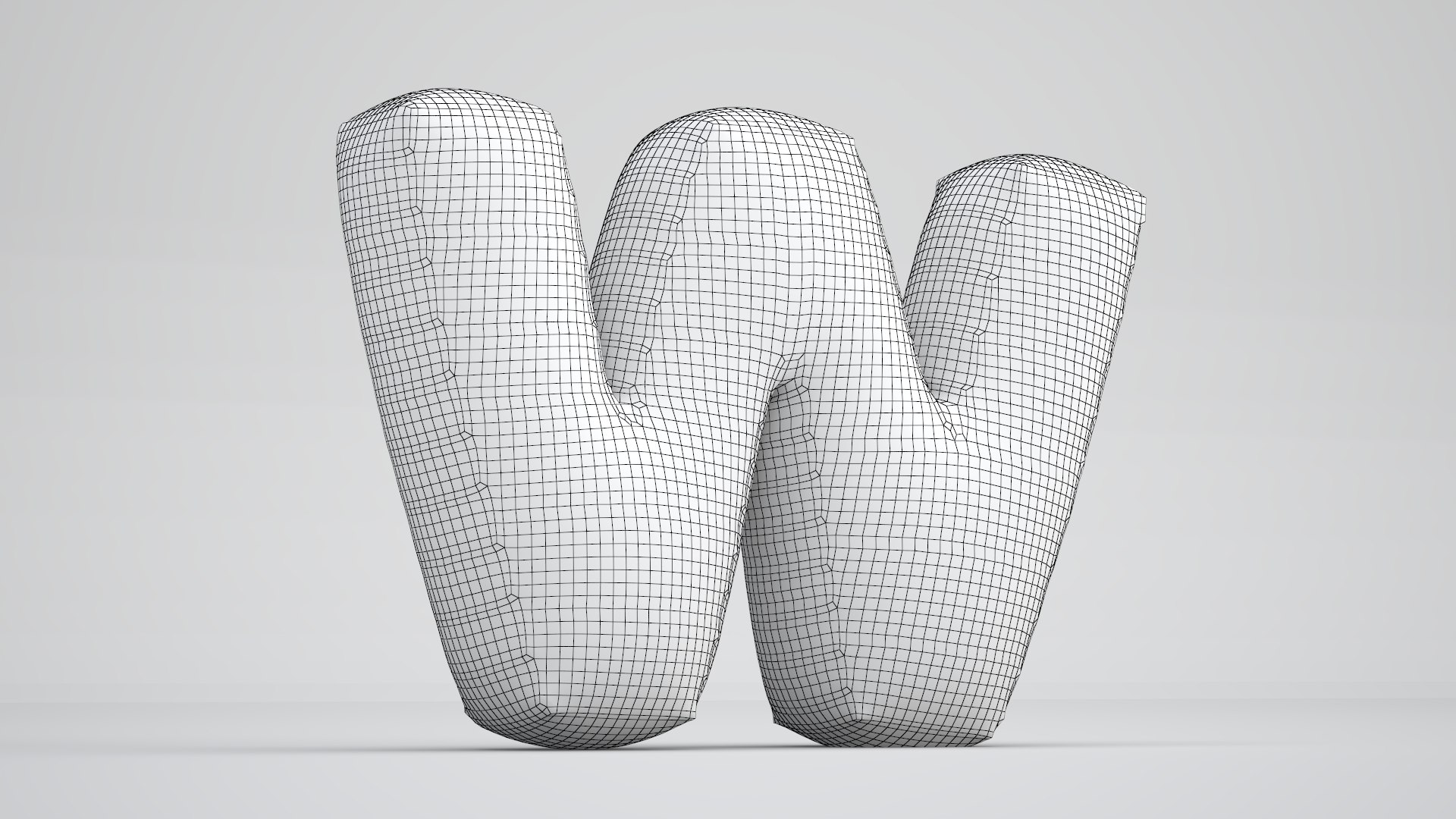 W Balloon Transparent 3D Model - TurboSquid 2413644