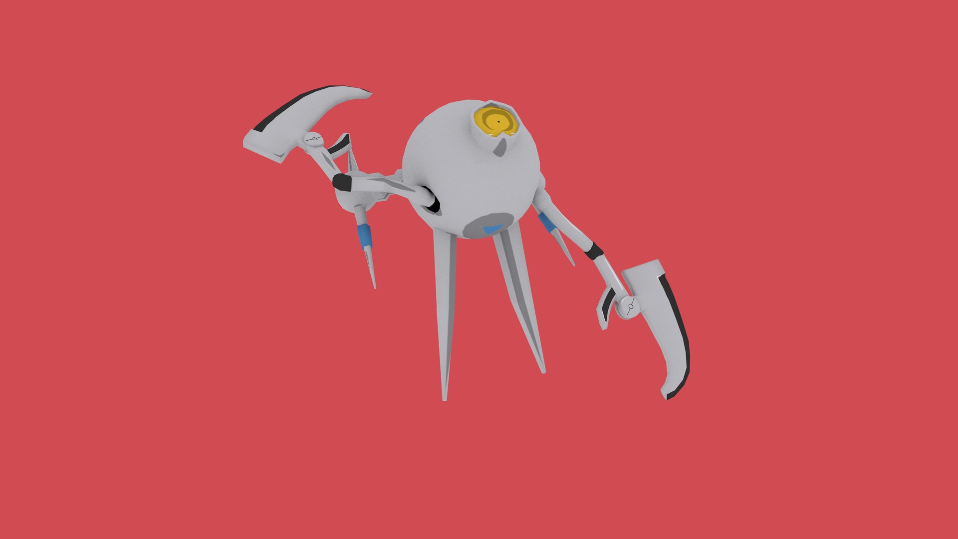 Slice Robot 3D Model - TurboSquid 1920640