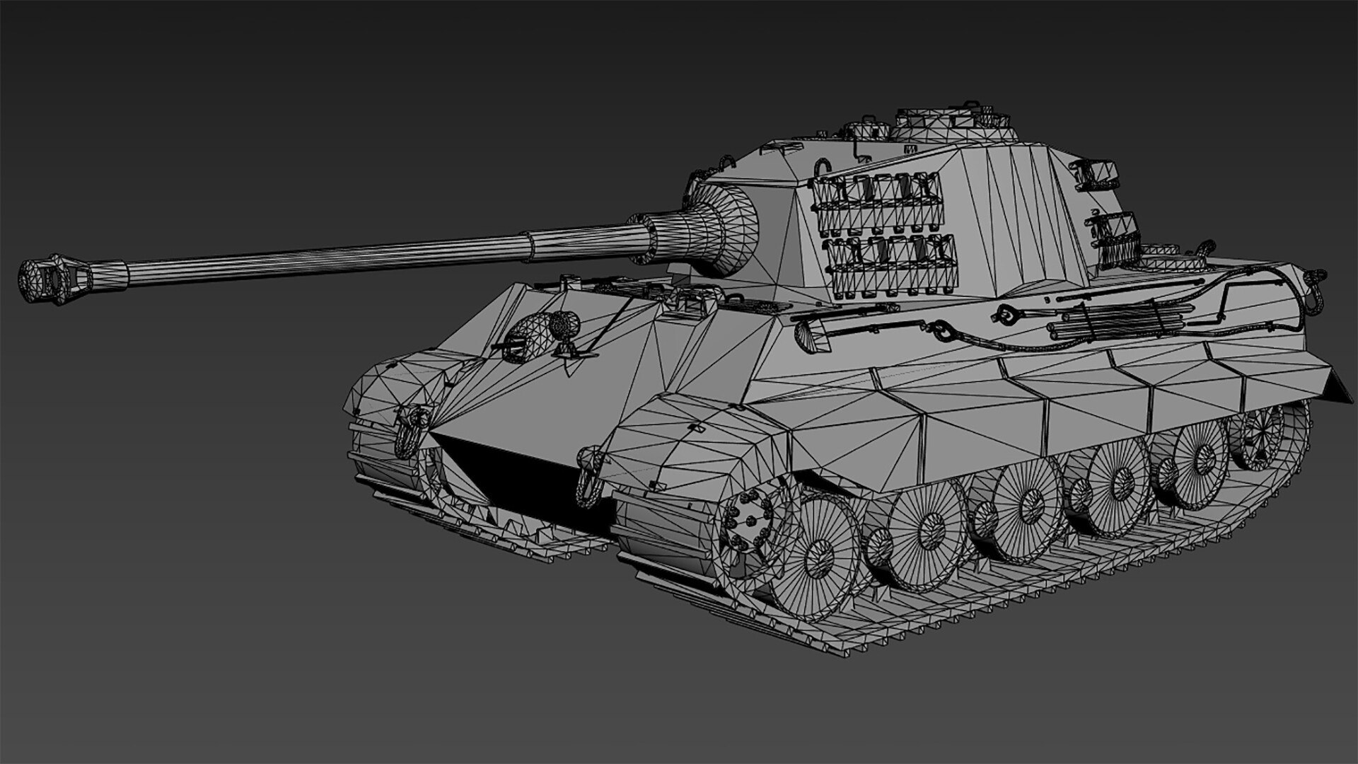 King Tiger 3D Model - TurboSquid 1534832