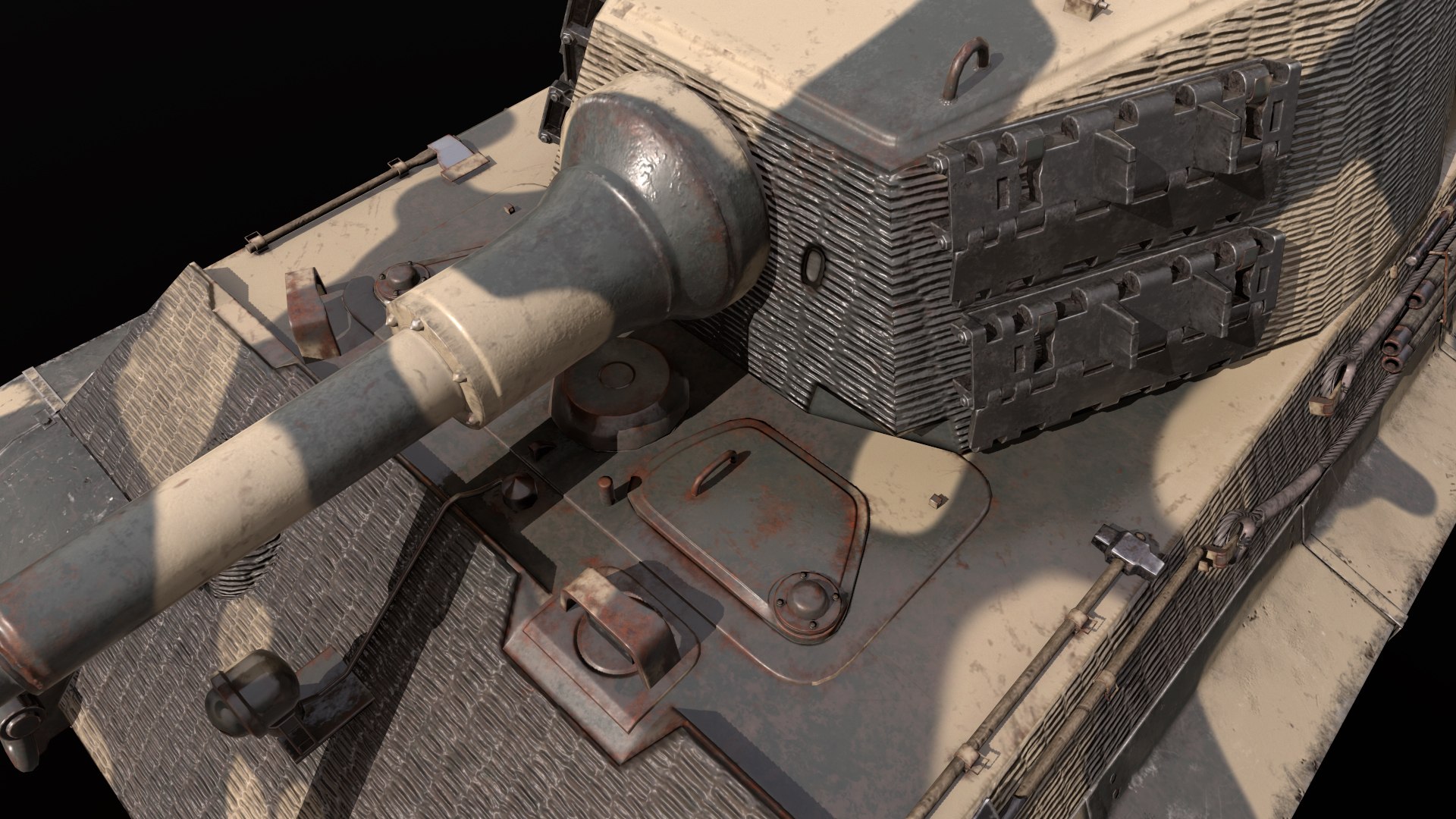 King Tiger 3D Model - TurboSquid 1534832