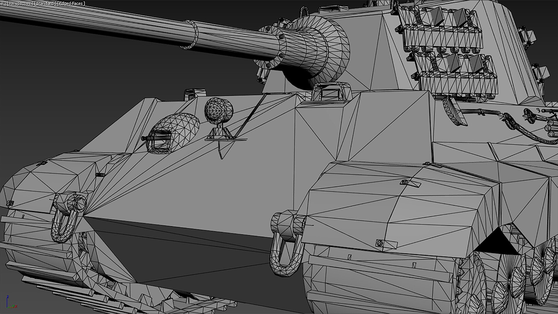 King Tiger 3D Model - TurboSquid 1534832