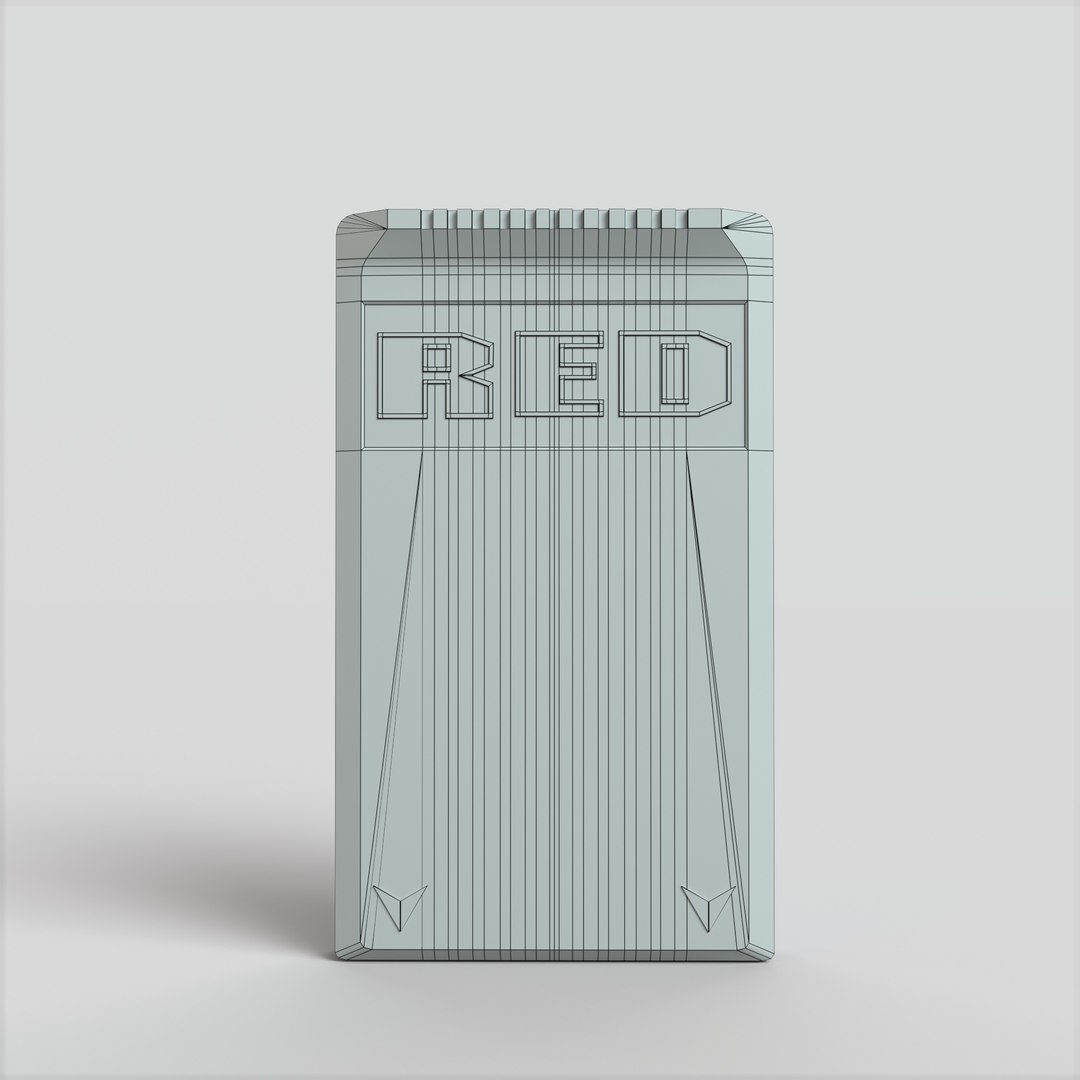 3D Memory Card RED - TurboSquid 1803324