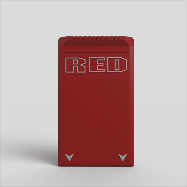 3D Memory Card RED - TurboSquid 1803324