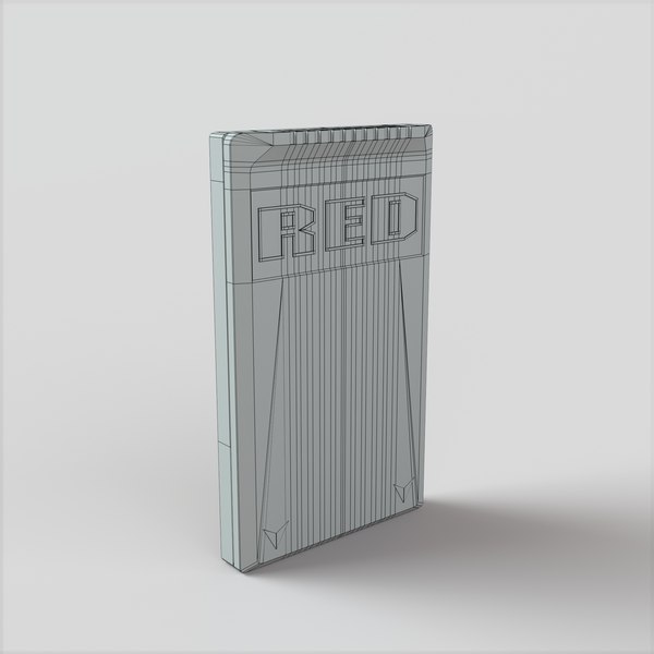 3D Memory Card RED - TurboSquid 1803324