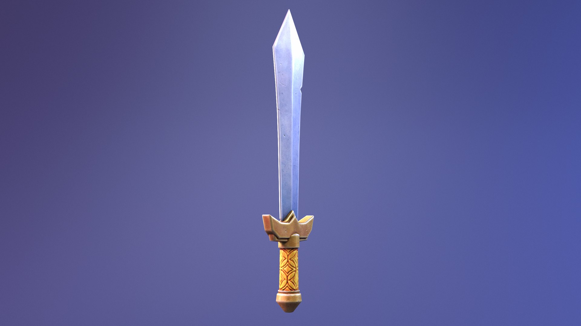 3D Stylized Short Sword - TurboSquid 2147943