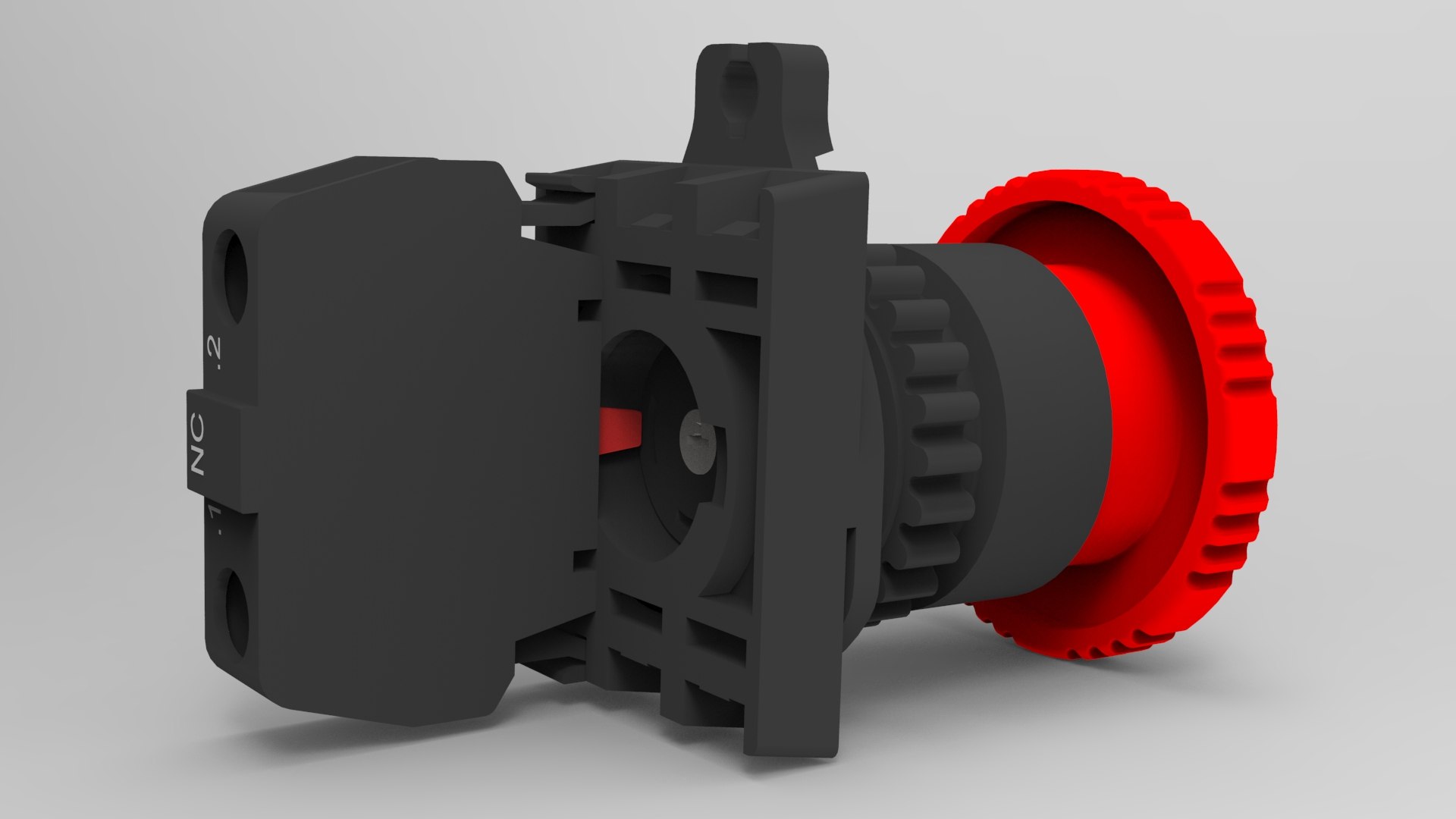 3D Push Button Emergency Model - TurboSquid 2069838