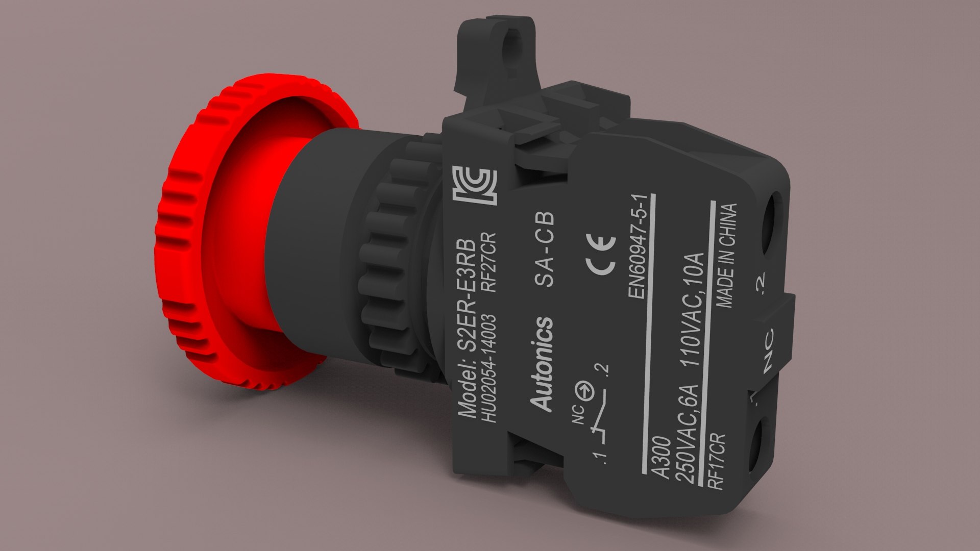 3D Push Button Emergency Model - TurboSquid 2069838