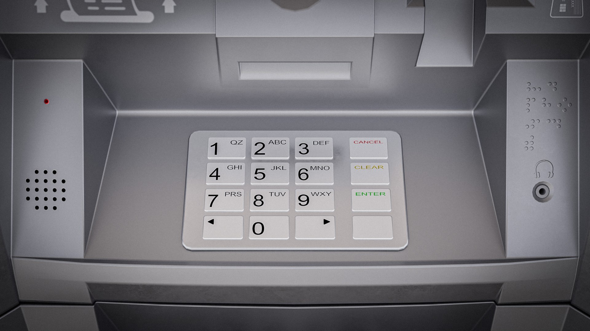 Genmega G2500 ATM Machine High Quality 3D Model - TurboSquid 2147148