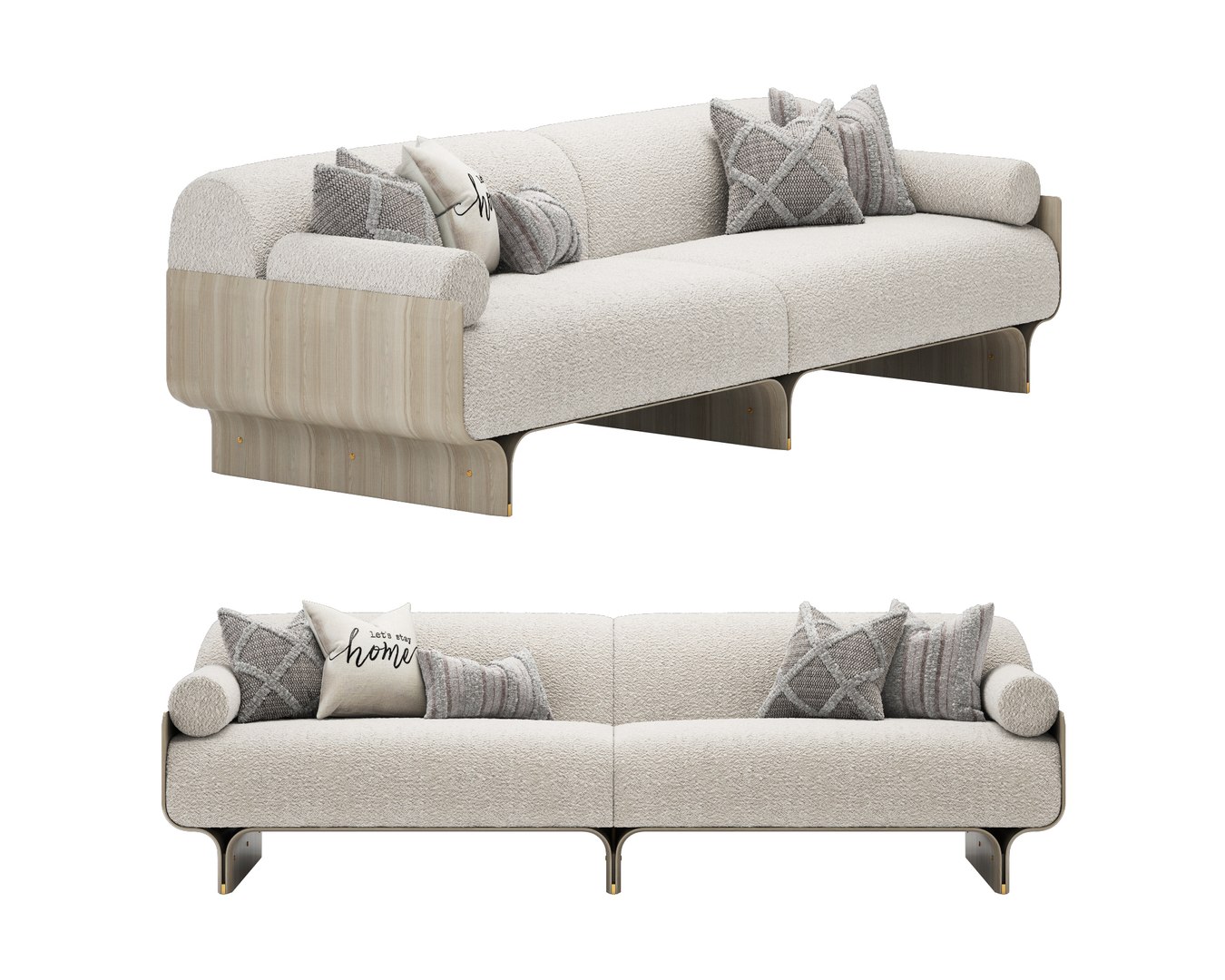 Gallotti And Radice Stami Sofa Medium 3D Model - TurboSquid 2247879