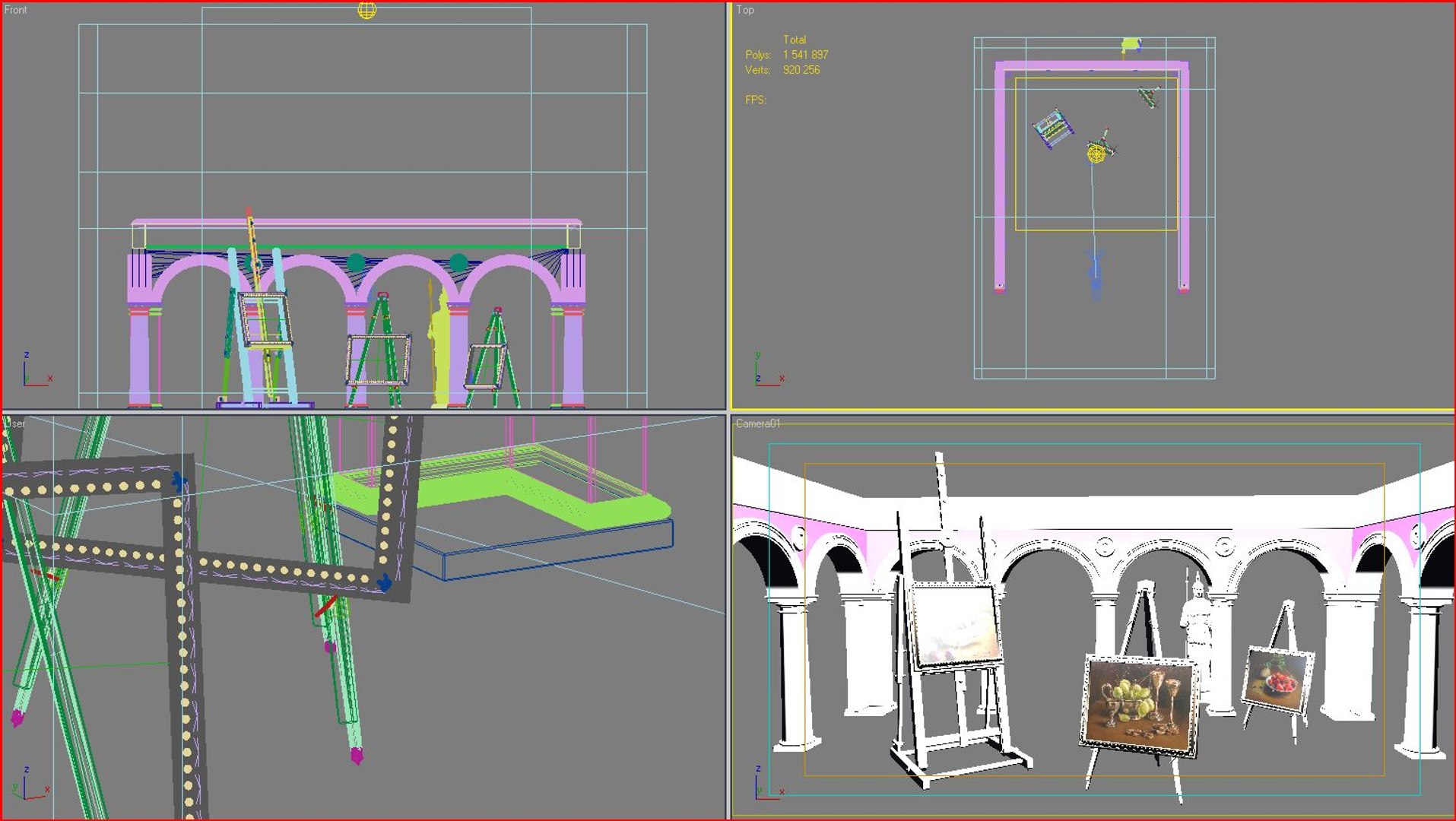 3d Model Classical Academy