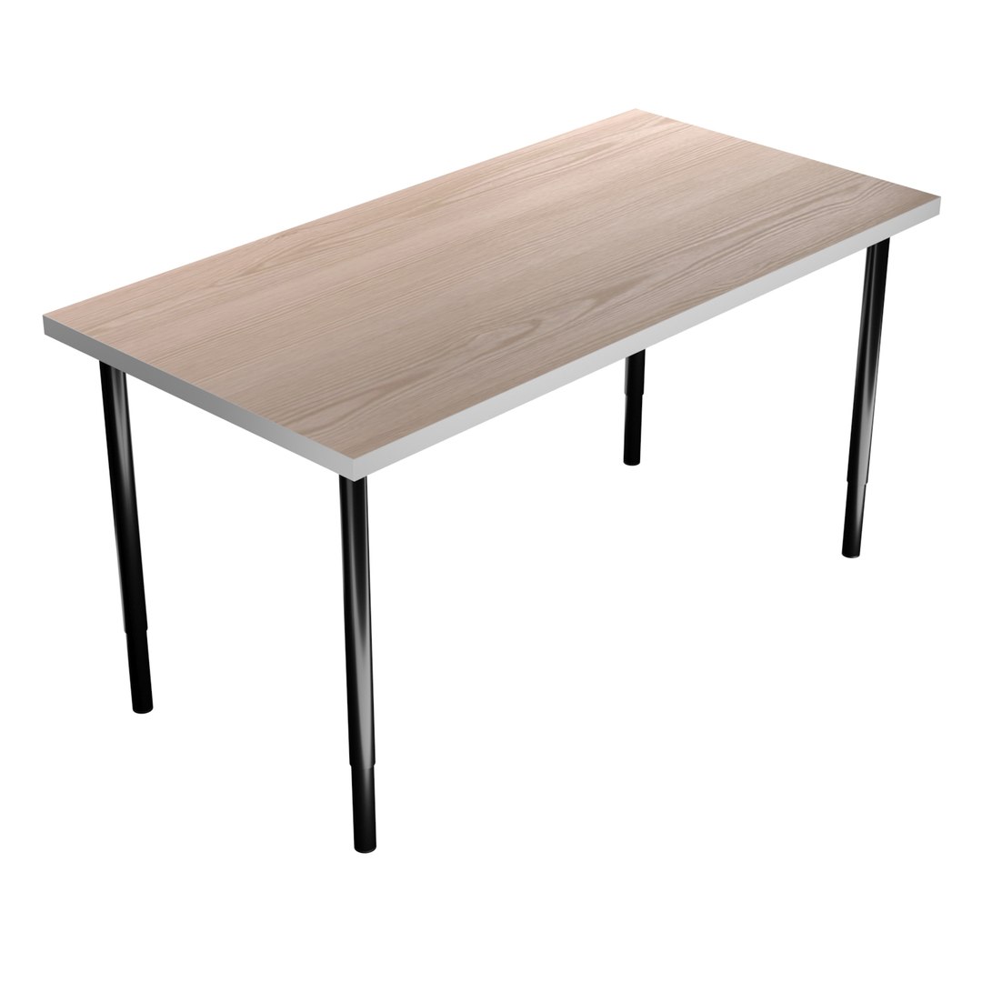 Linnmon table 3D model - TurboSquid 1606861