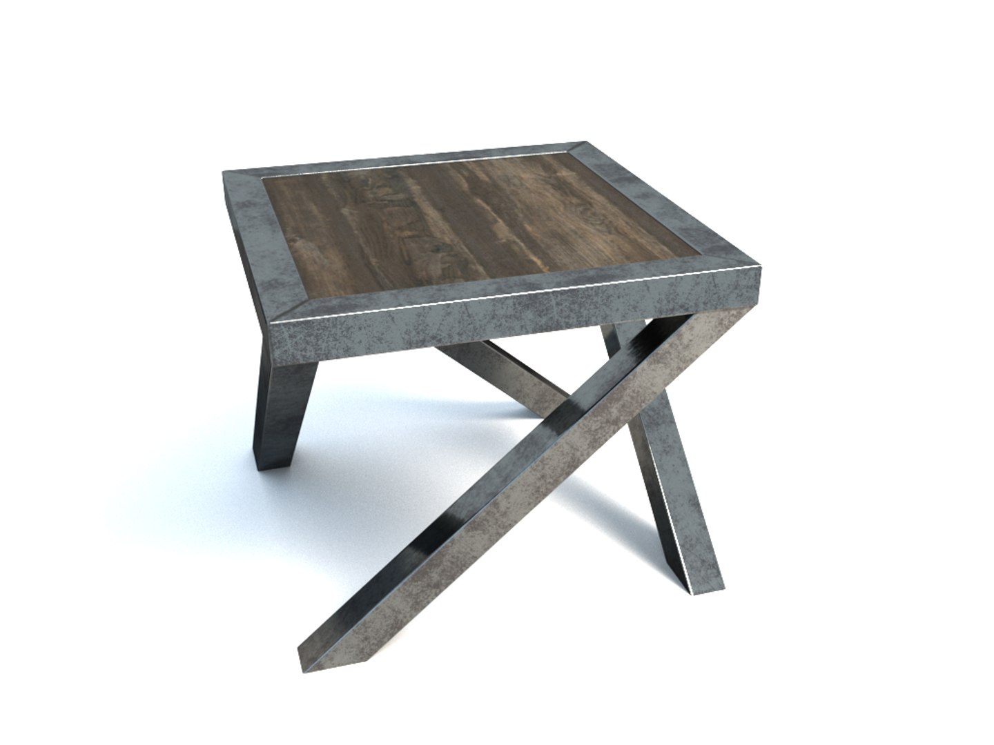 3D Metal Table - TurboSquid 1513594
