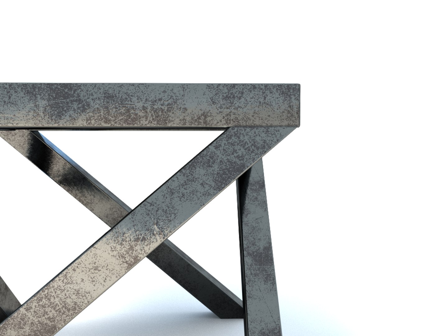 3D Metal Table - TurboSquid 1513594