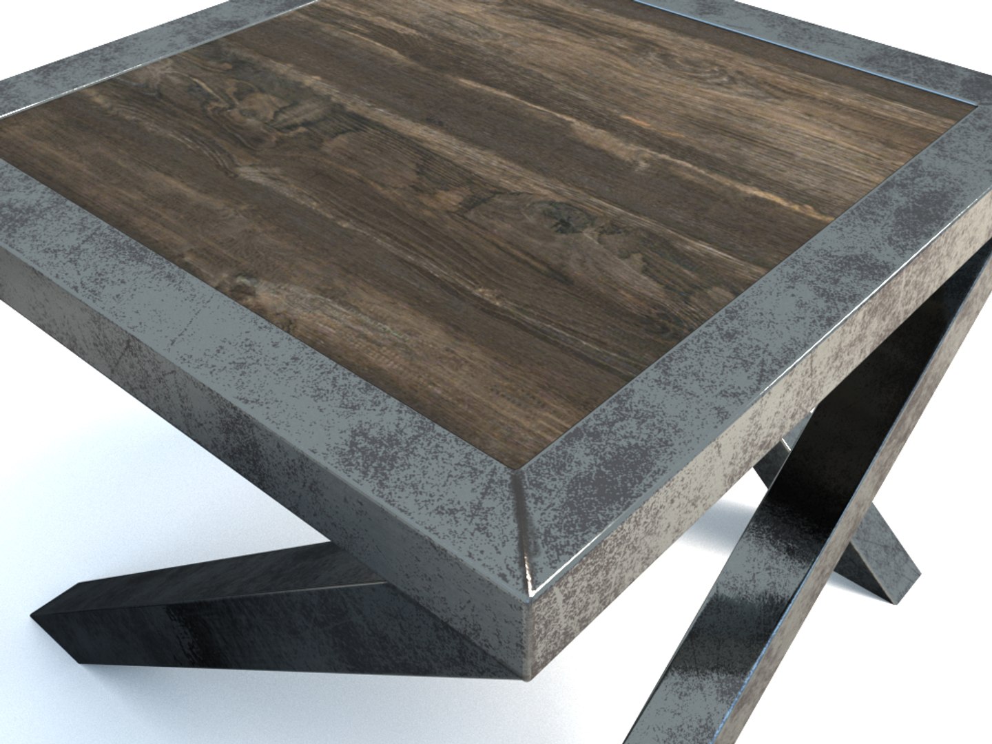 3D Metal Table - TurboSquid 1513594