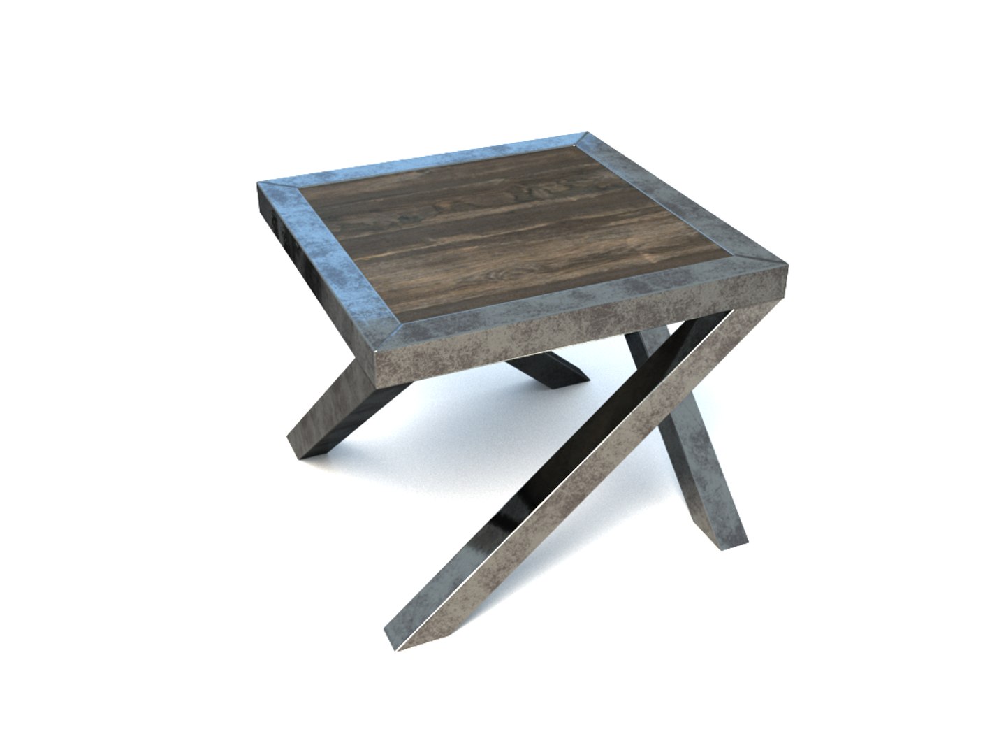 3D Metal Table - TurboSquid 1513594
