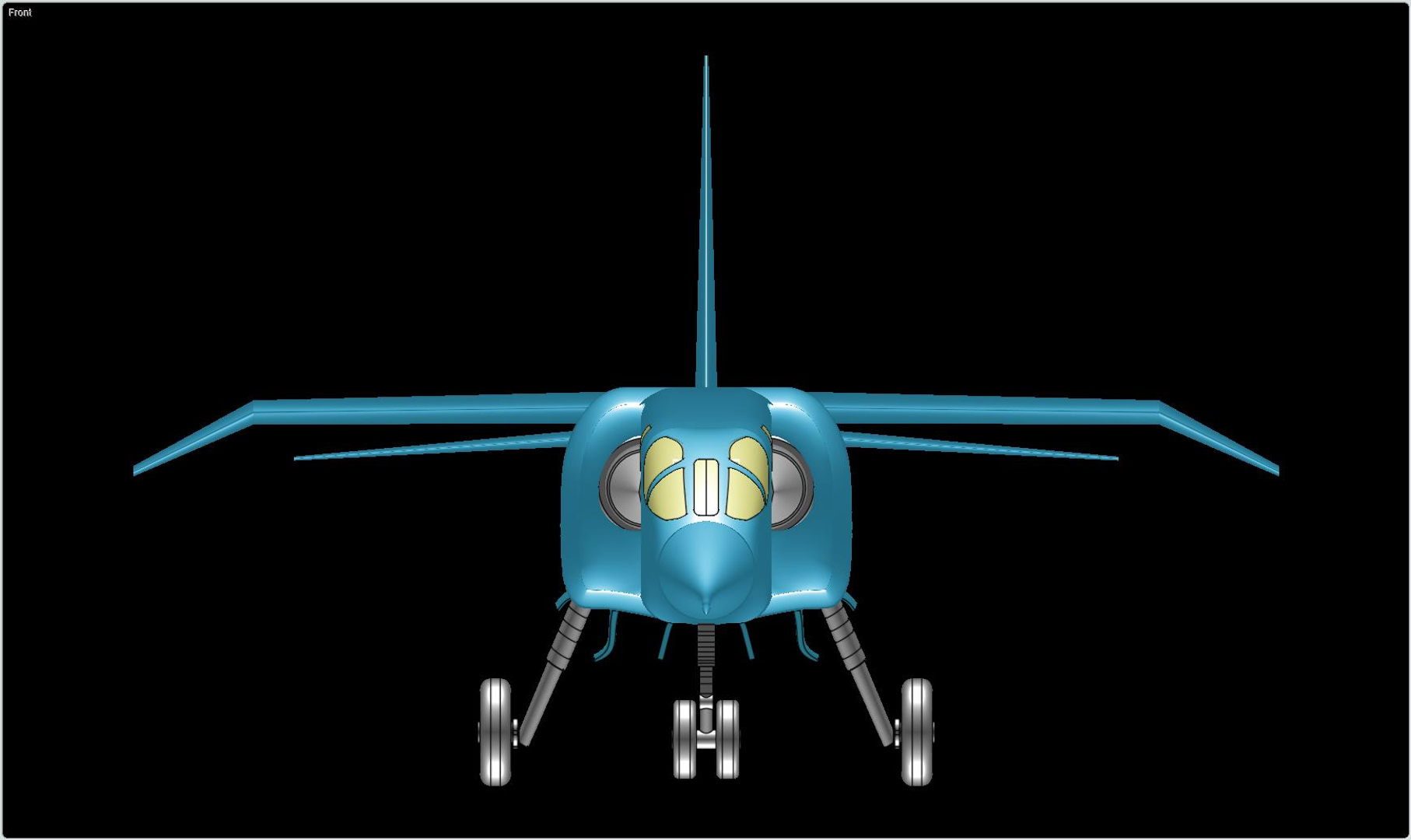 british bac tsr2 aircraft 3d model
