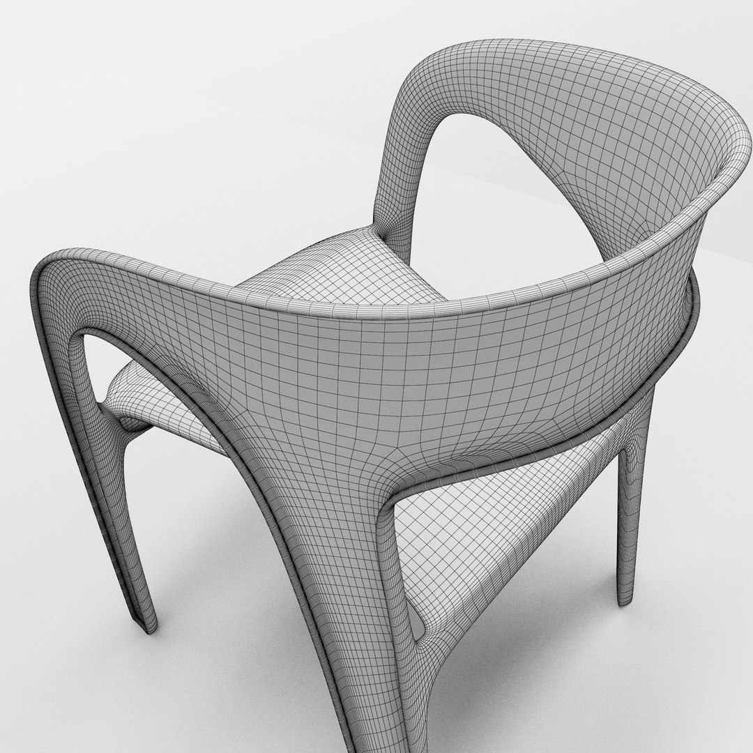 Free Chair 001 3d Model