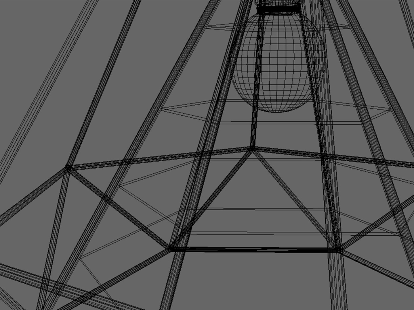 Modern Hanging Lamp Light 3d Dxf