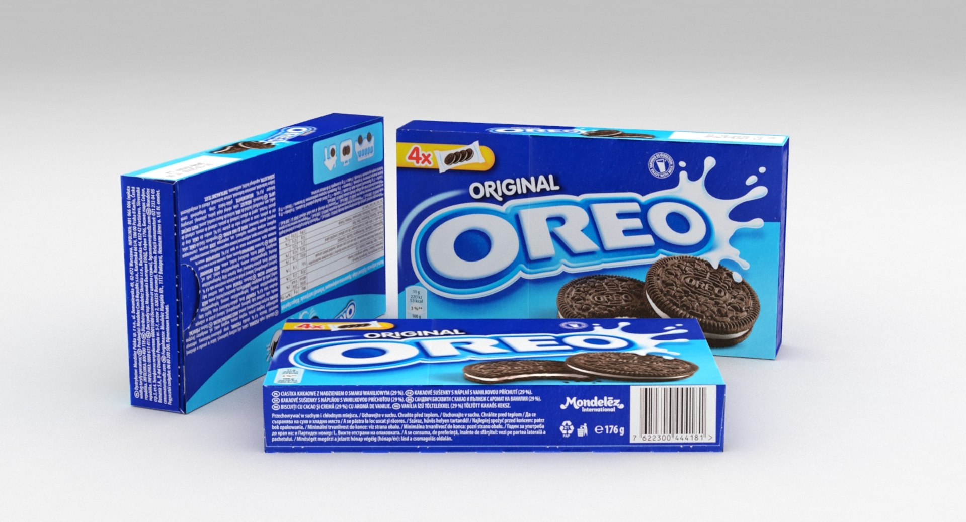 Oreo 176g Box 3D - TurboSquid 1227456