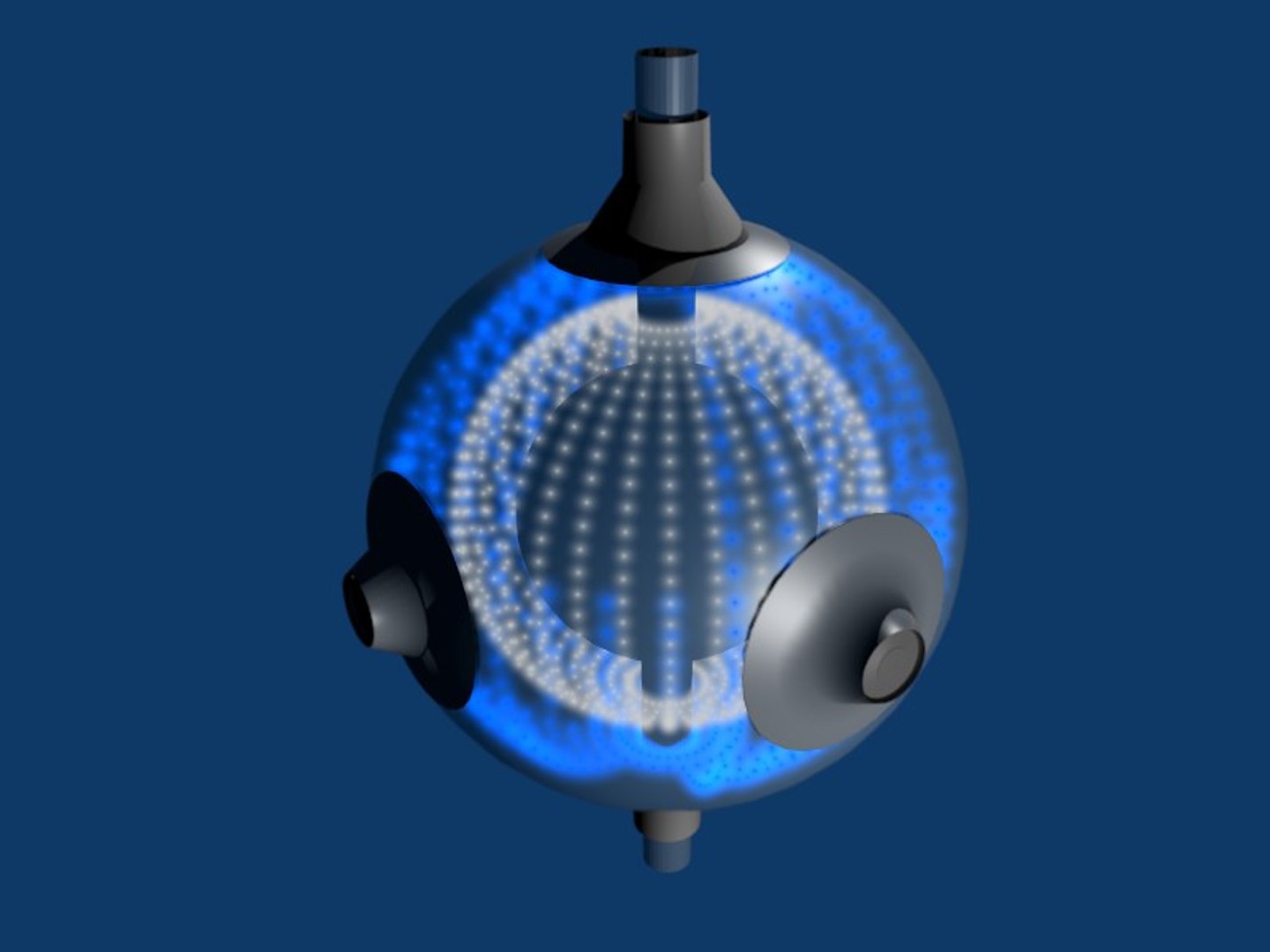 3d Robot Cpu Model