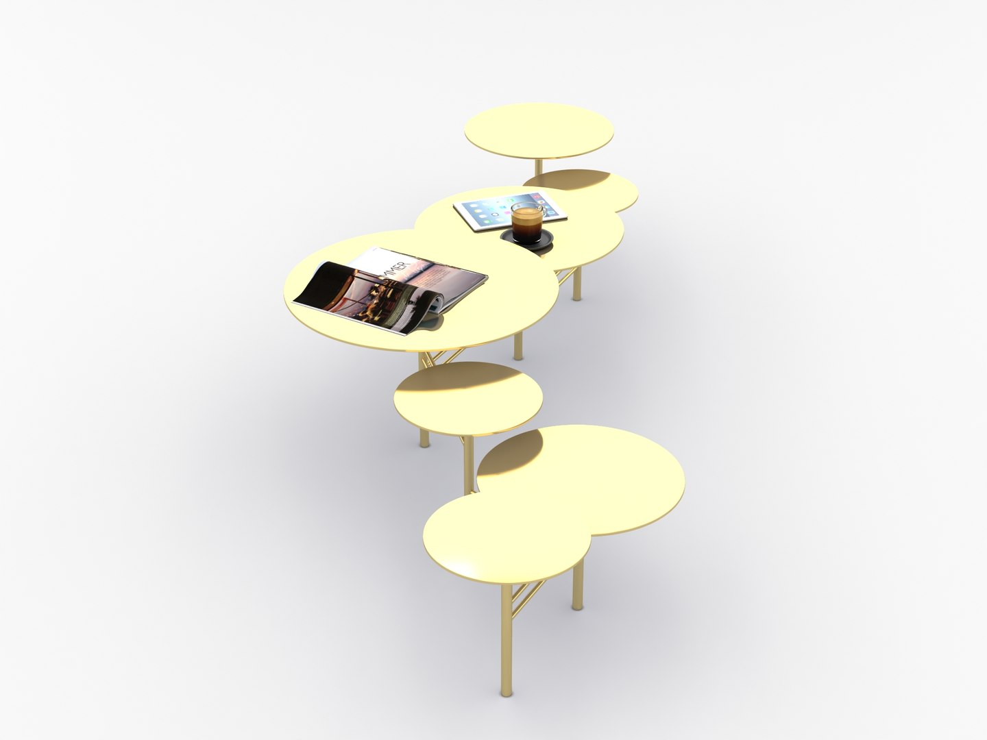 Sidetable Table Model - TurboSquid 1448629