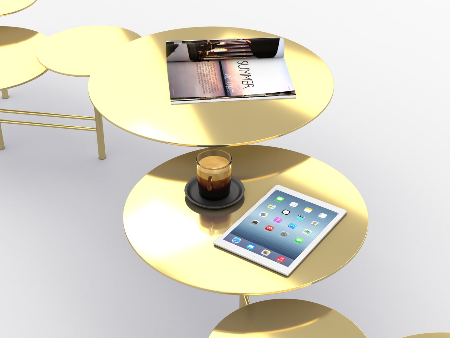 Sidetable Table Model - TurboSquid 1448629
