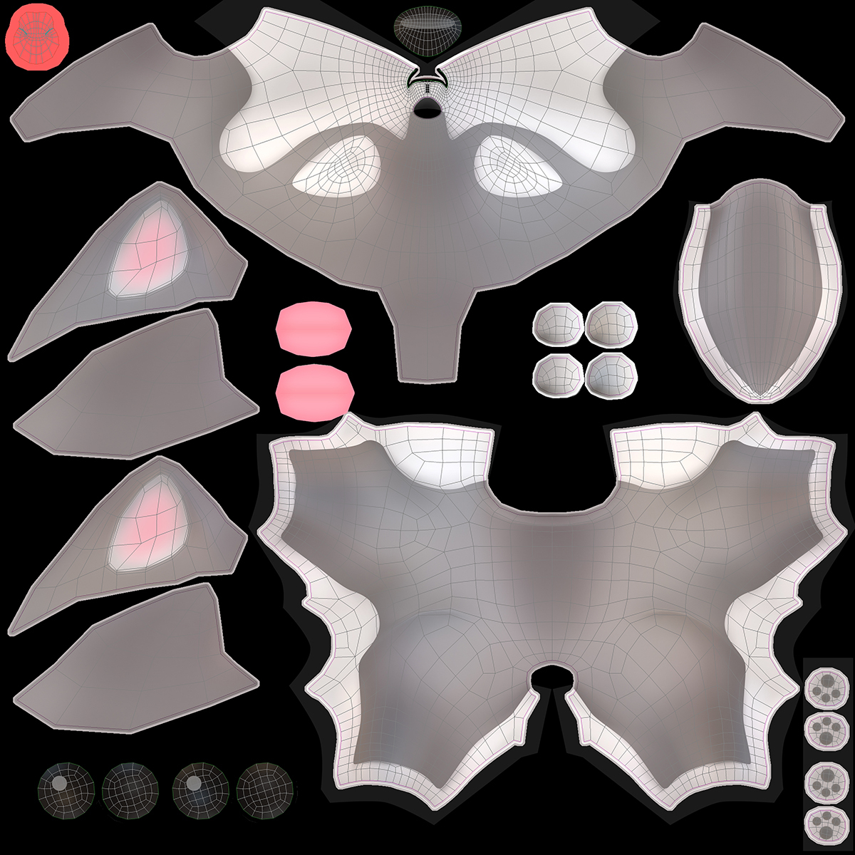 3D модель Мультфильм волк - TurboSquid 1370023