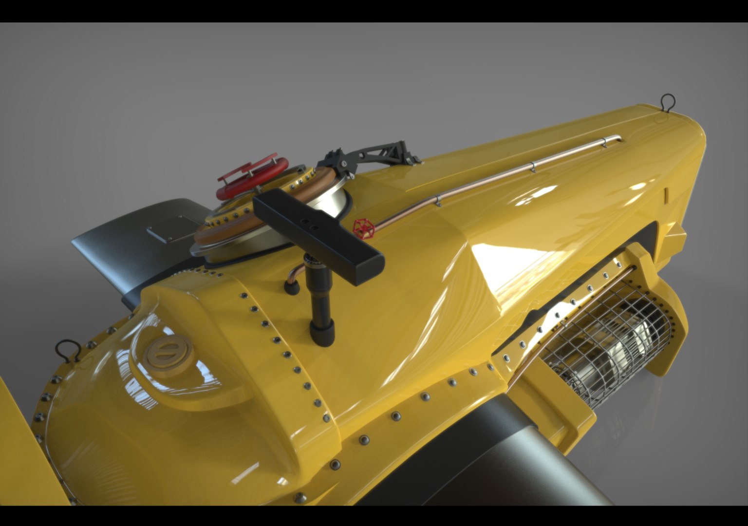 Submarine Sdv Swimmer Delivery 3d Fbx