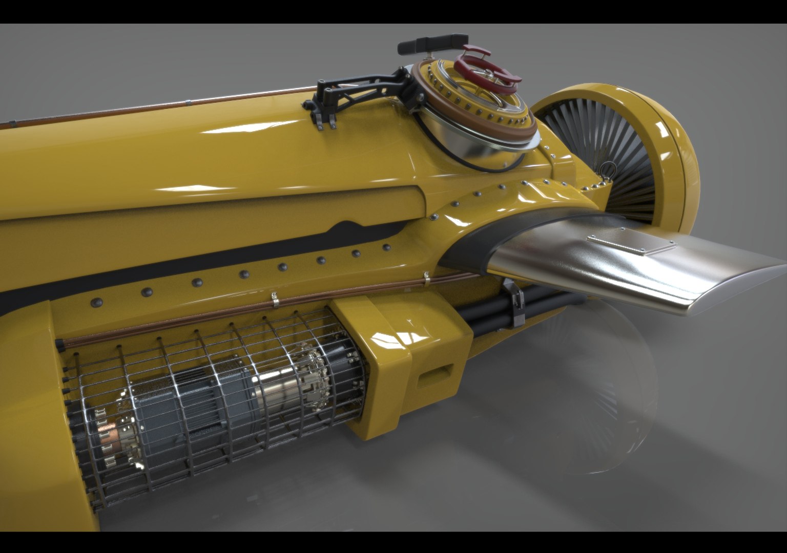 Submarine Sdv Swimmer Delivery 3d Fbx
