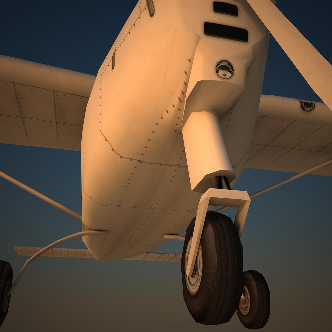 3d Model Tecnam P92 Basic