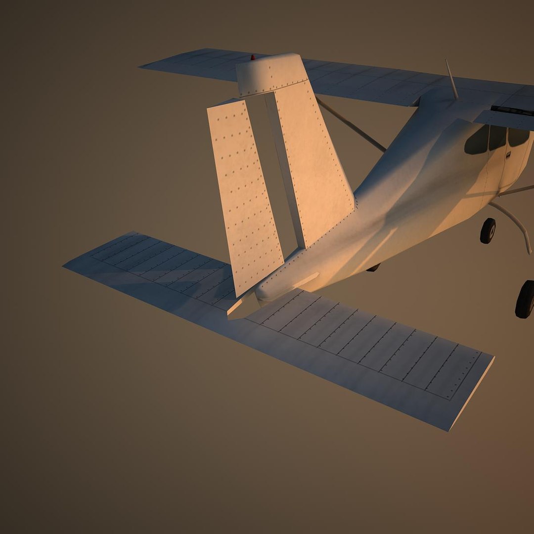 3d Model Tecnam P92 Basic