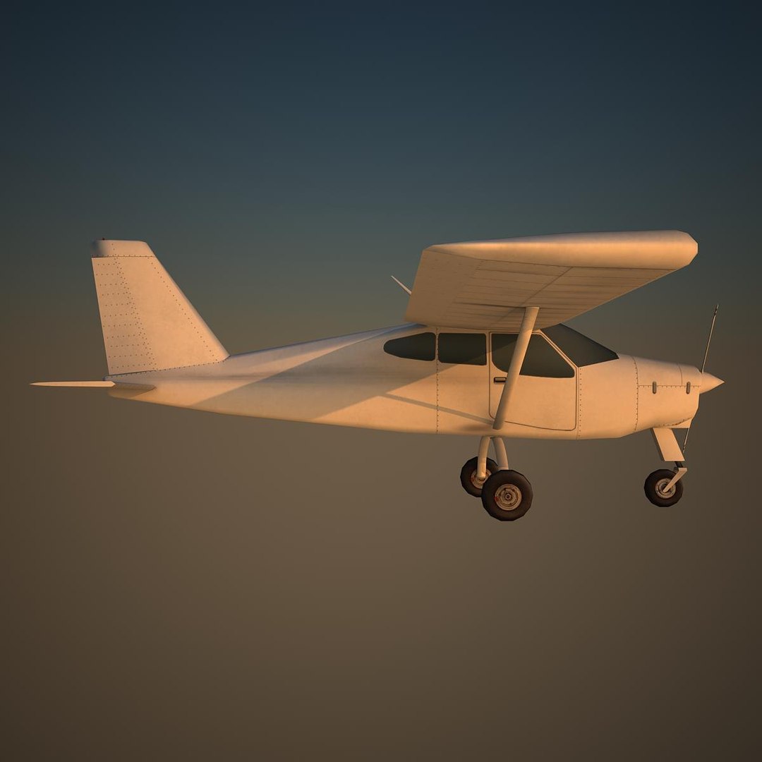 3d Model Tecnam P92 Basic