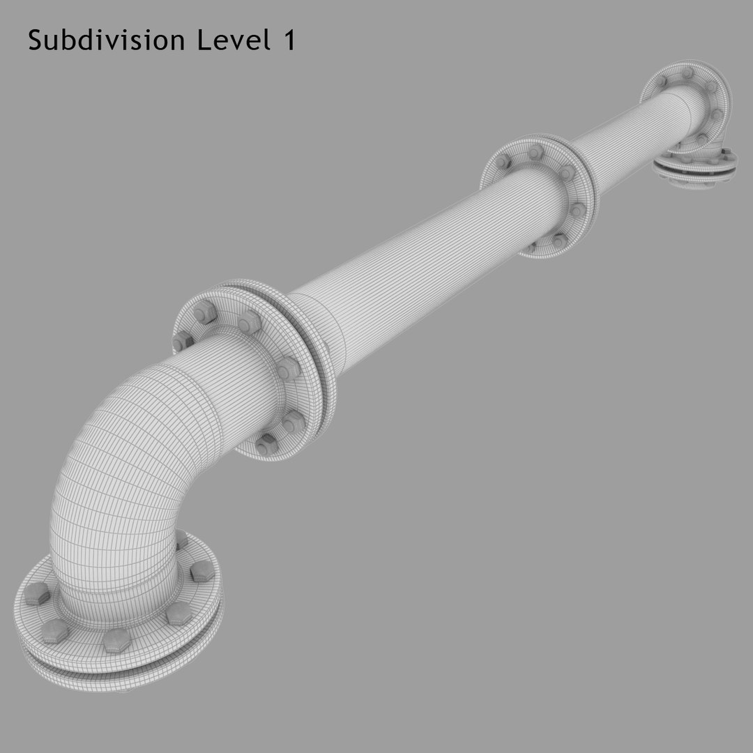Pipe Manifold 3D Model - TurboSquid 1502613