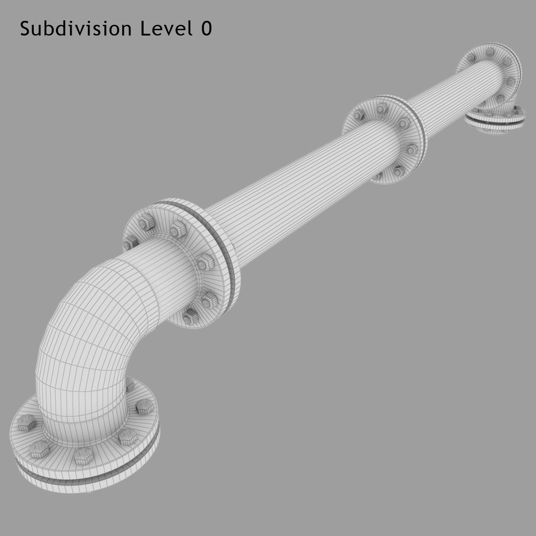 Pipe Manifold 3D Model - TurboSquid 1502613