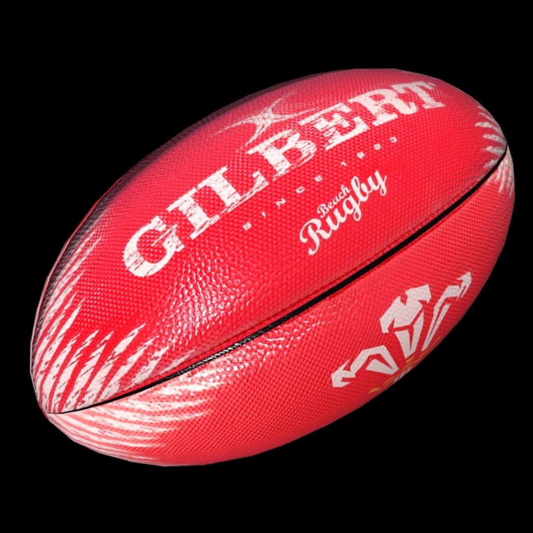 Rugby Ball Welsh 3D - TurboSquid 1198024