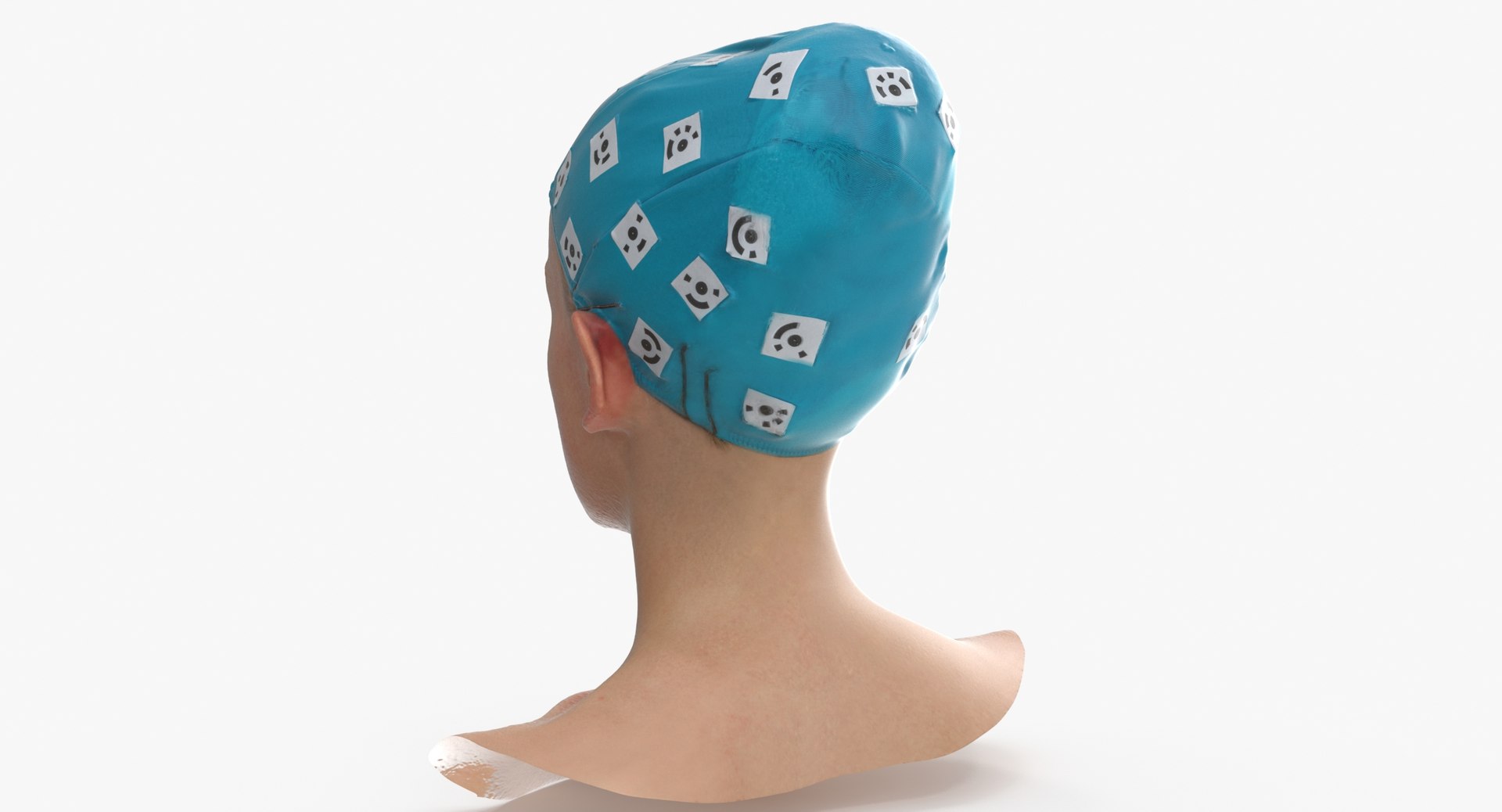 Rhea human head jaw 3D model - TurboSquid 1664200