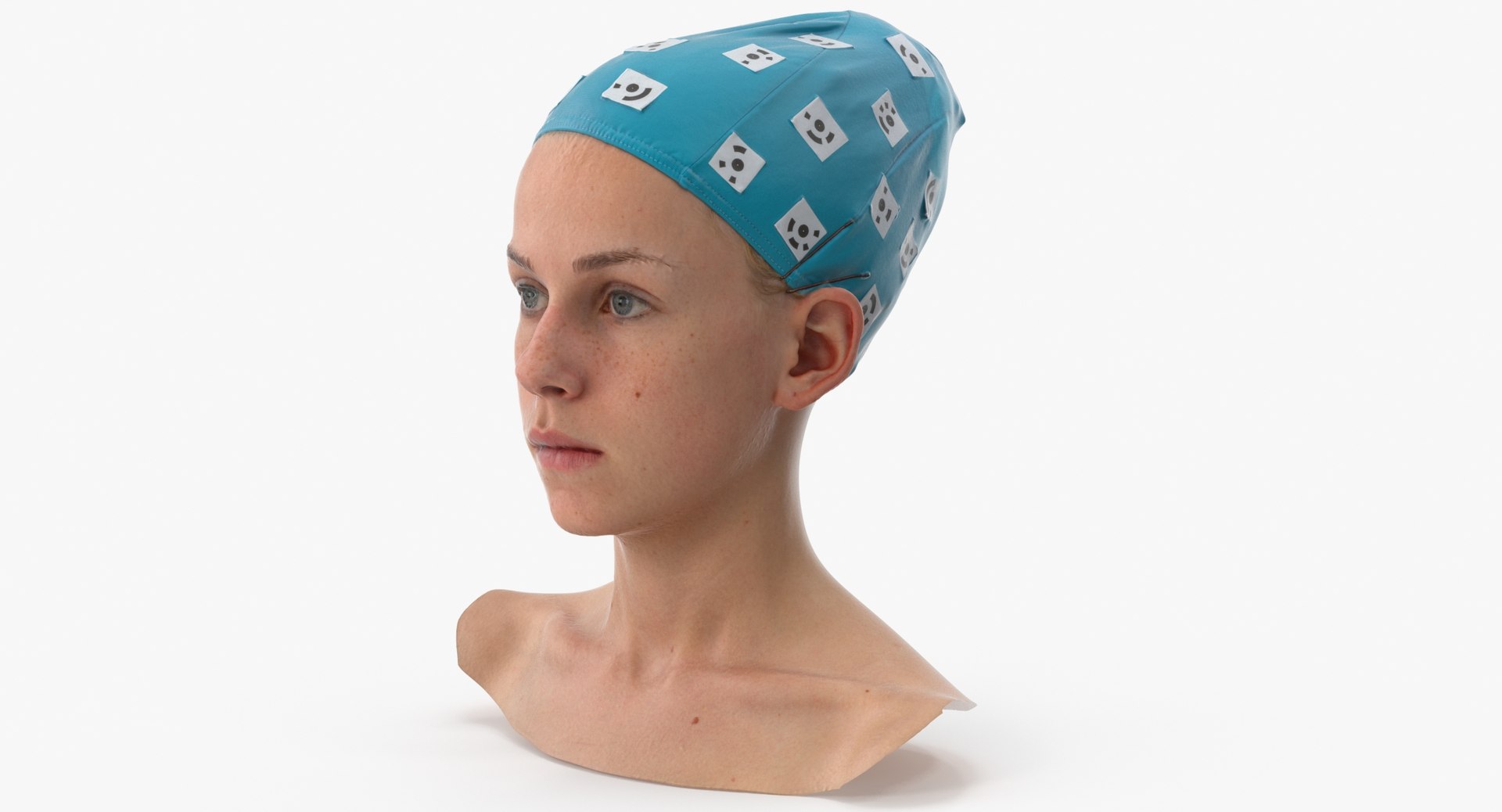 Rhea human head jaw 3D model - TurboSquid 1664200