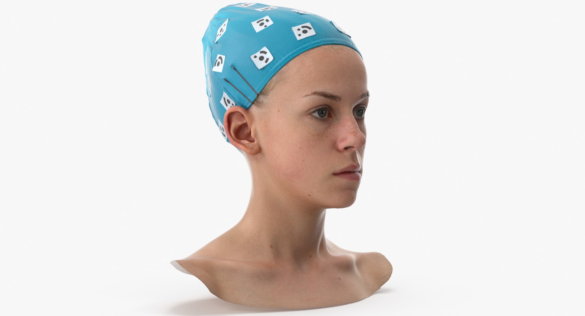 Rhea human head jaw 3D model - TurboSquid 1664200