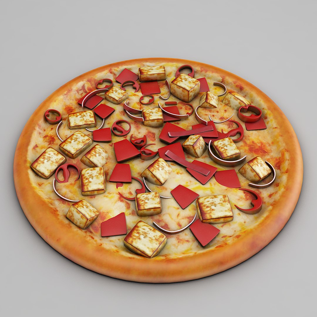 3D Model Panner Pan Pizza - TurboSquid 1161120