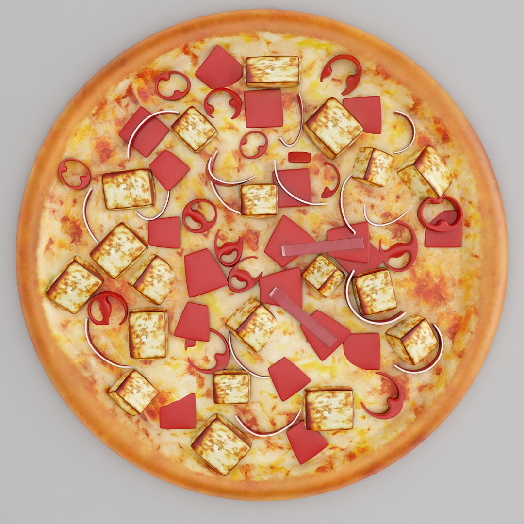 3D Model Panner Pan Pizza - TurboSquid 1161120