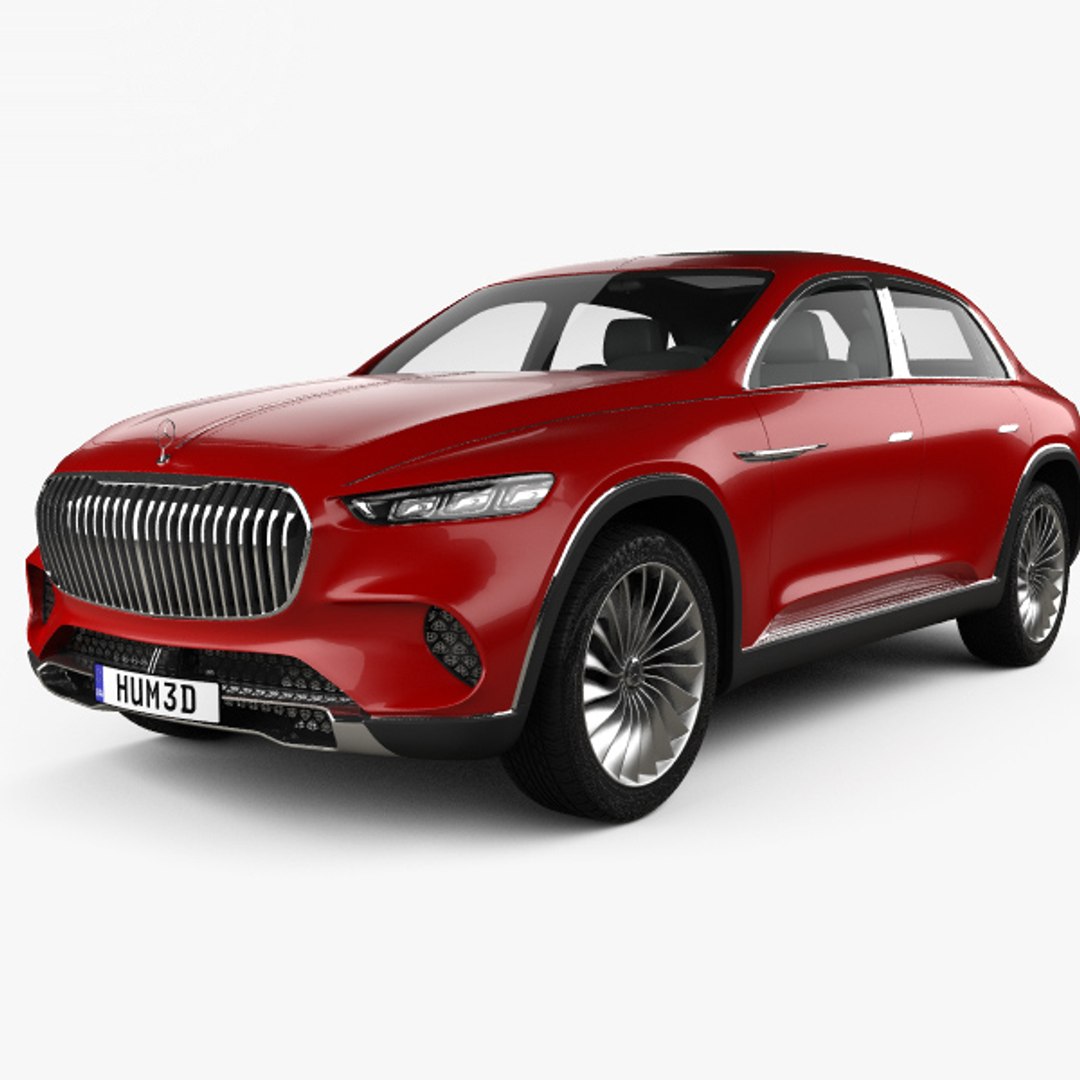 Mercedes-benz vision maybach 3D model - TurboSquid 1422239