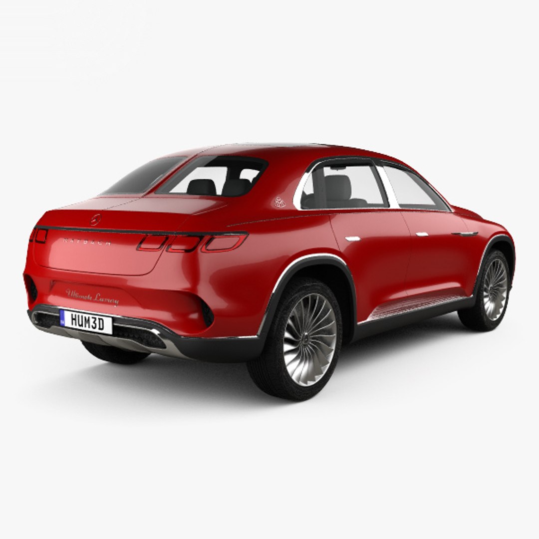 Mercedes-benz vision maybach 3D model - TurboSquid 1422239