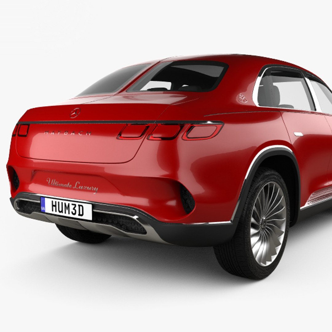 Mercedes-benz vision maybach 3D model - TurboSquid 1422239