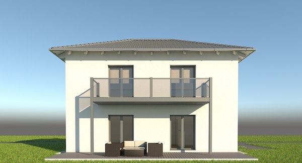family house 3d max