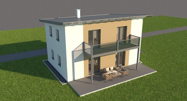 family house 3d max