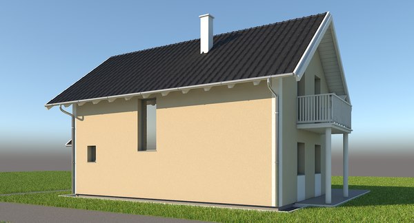 family house 3d max