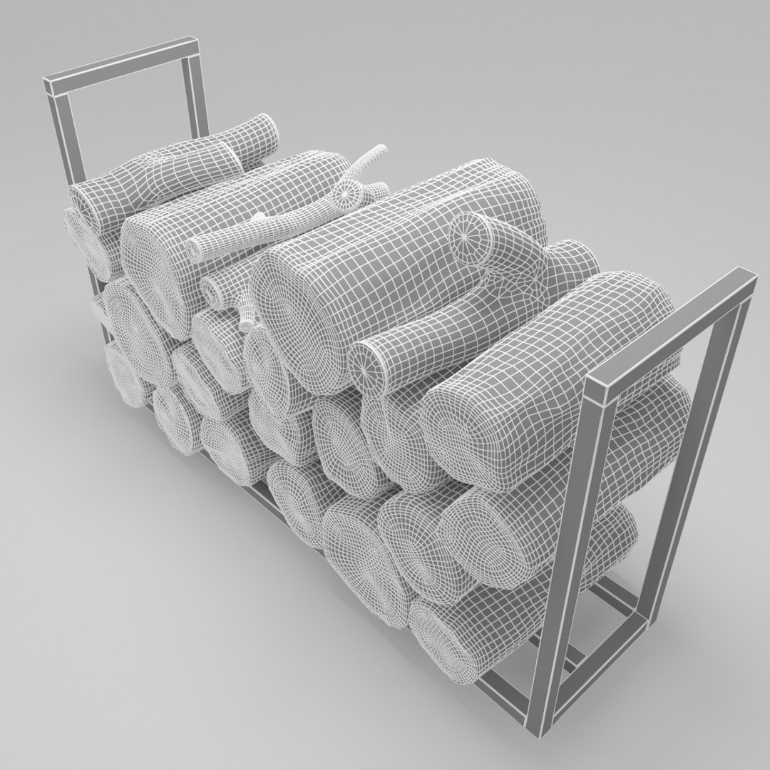 3d Model Firewood