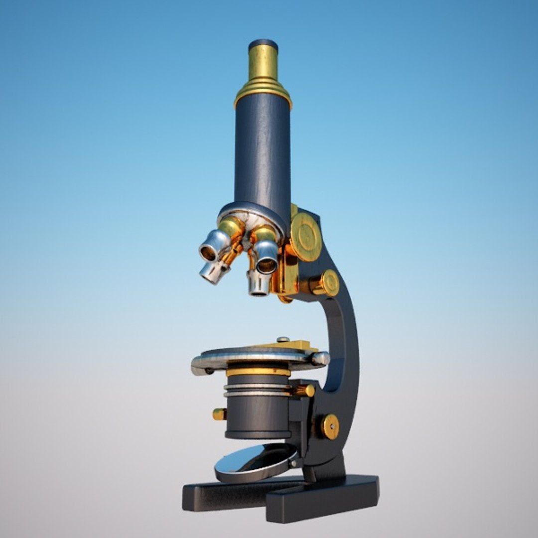 Microscope Light 3d Model