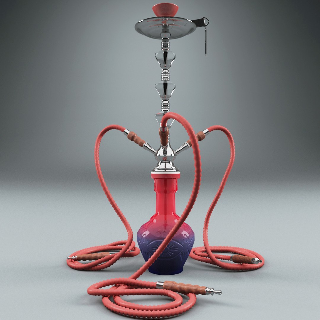 3d hookah v2 model